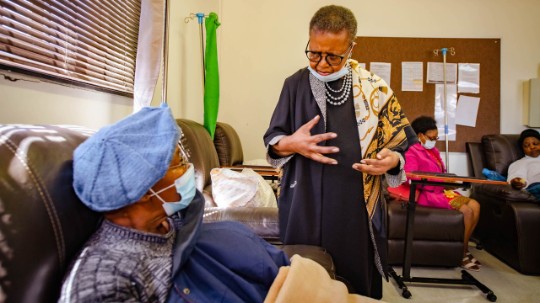 Milestone Chemotherapy Infusion For Cancer Patient in Lesotho